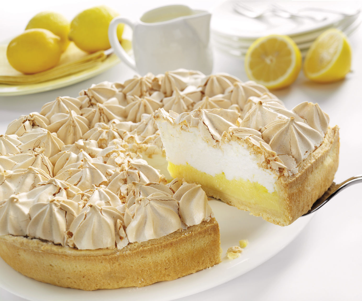 Tarta cytrynowa z BEZĄ | Przepis-y.pl